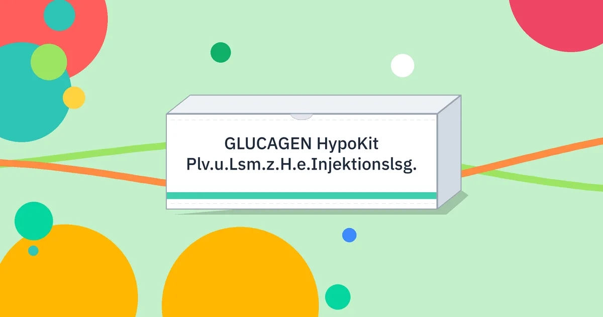 Symbolbild: Packung mit der Aufschrift GLUCAGEN HypoKit Plv.u.Lsm.z.H.e.Injektionslsg. (PZN 04998484) – Verfügbarkeit und Bezug in Apotheken in Frankfurt am Main