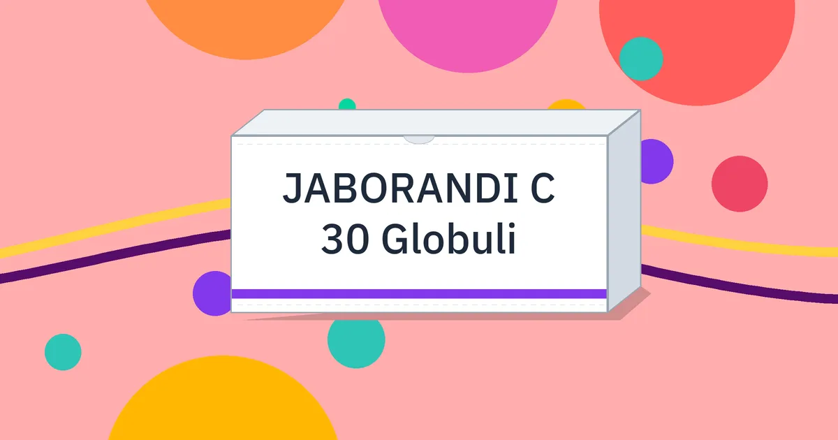 Symbolbild: Packung mit der Aufschrift JABORANDI C 30 Globuli (PZN 07457398) – Verfügbarkeit und Bezug in Apotheken in Frankfurt am Main
