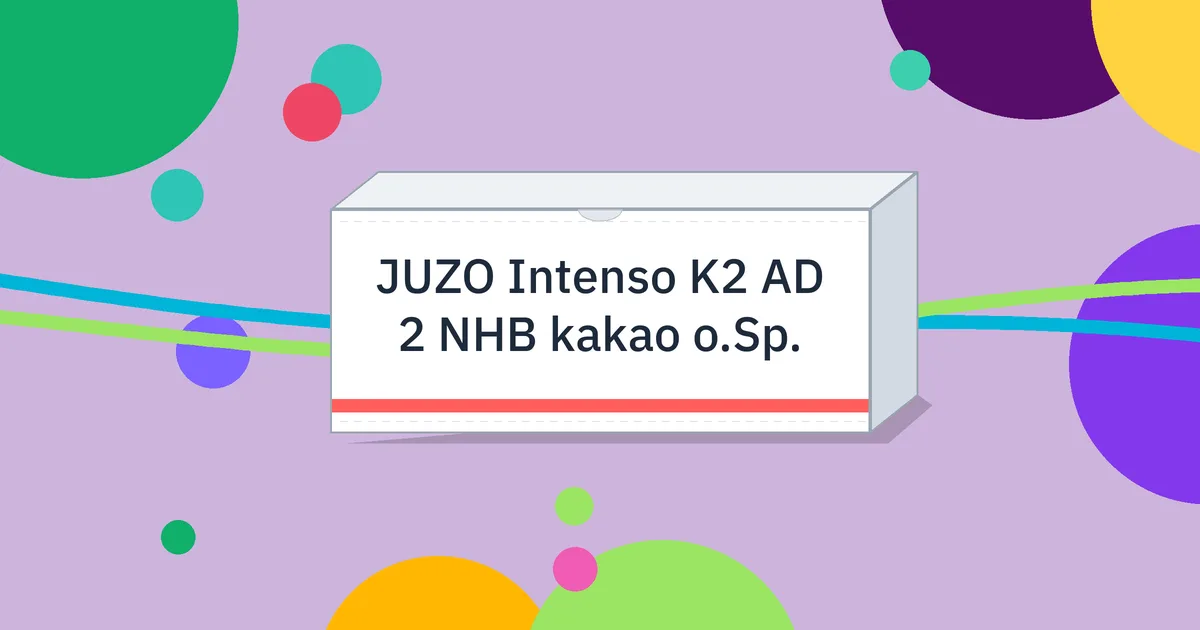 Symbolbild: Packung mit der Aufschrift JUZO Intenso K2 AD 2 NHB kakao o.Sp. (PZN 18620625) – Verfügbarkeit und Bezug in Apotheken in Frankfurt am Main