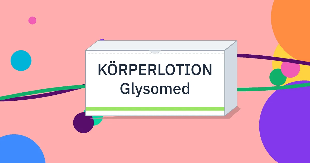 Symbolbild: Packung mit der Aufschrift KÖRPERLOTION Glysomed (PZN 16527991) – Verfügbarkeit und Bezug in Apotheken in Frankfurt am Main