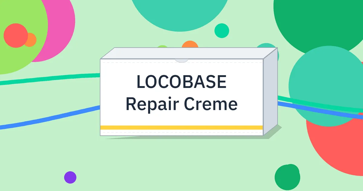 Symbolbild: Packung mit der Aufschrift LOCOBASE Repair Creme (PZN 19504252) – Verfügbarkeit und Bezug in Apotheken in Frankfurt am Main
