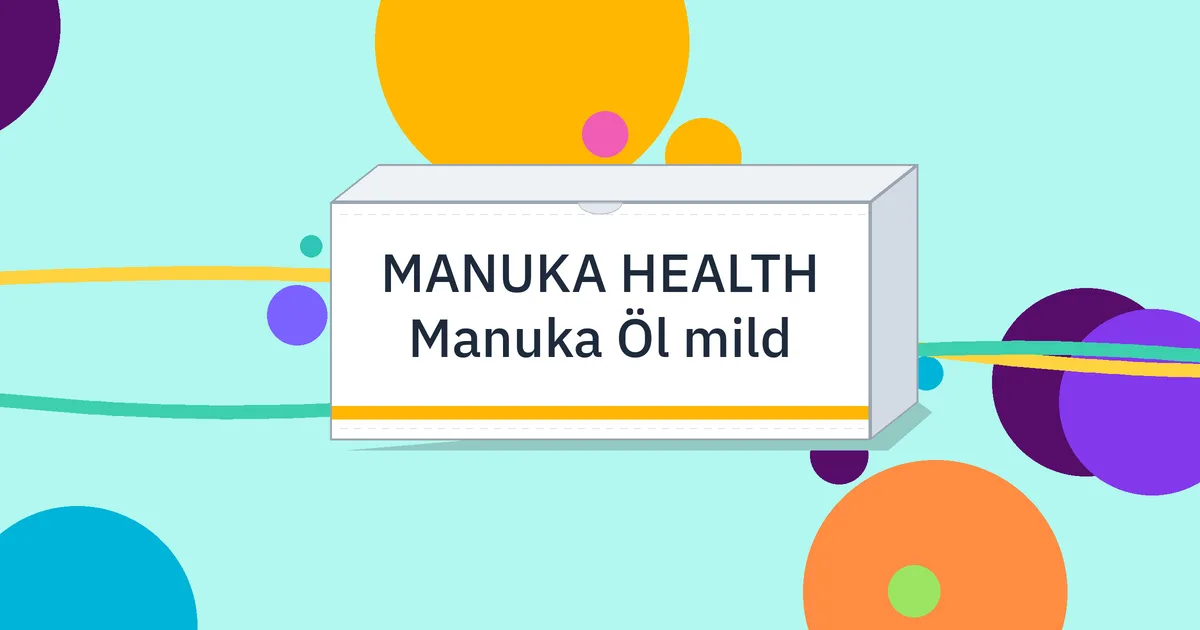 Symbolbild: Packung mit der Aufschrift MANUKA HEALTH Manuka Öl mild (PZN 15875081) – Verfügbarkeit und Bezug in Apotheken in Frankfurt am Main