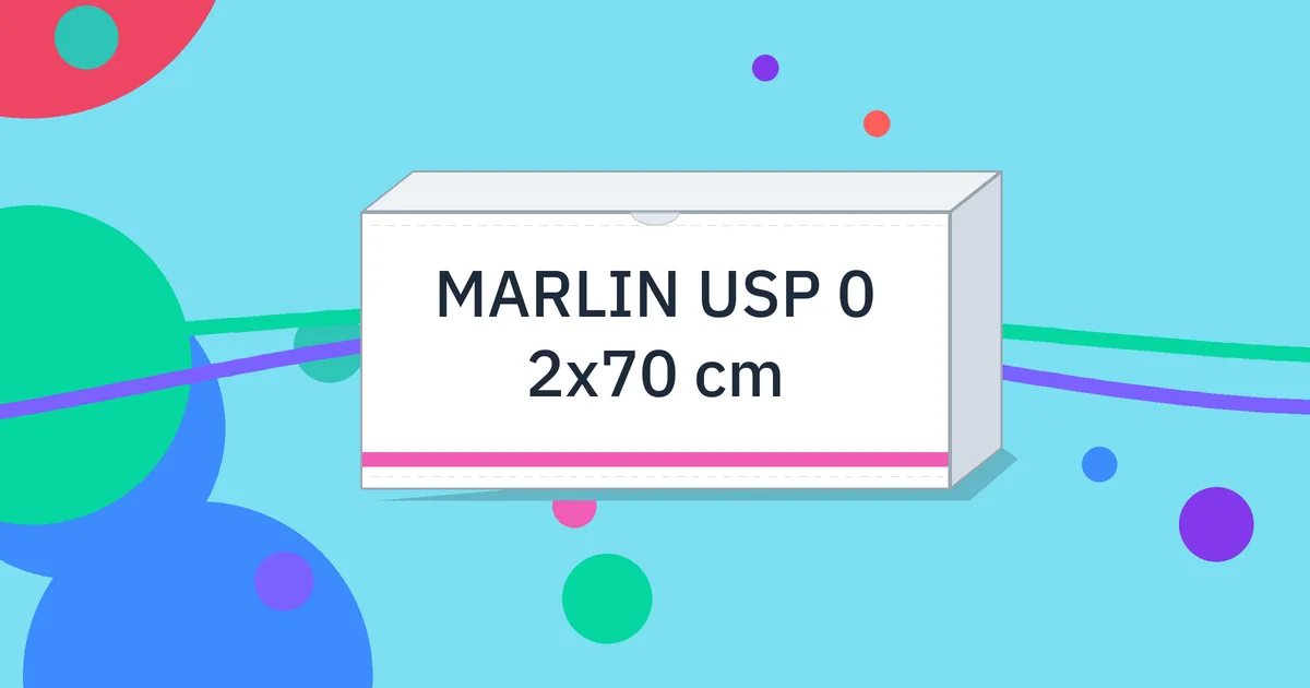 Symbolbild: Packung mit der Aufschrift MARLIN USP 0 2x70 cm (PZN 07327589) – Verfügbarkeit und Bezug in Apotheken in Frankfurt am Main