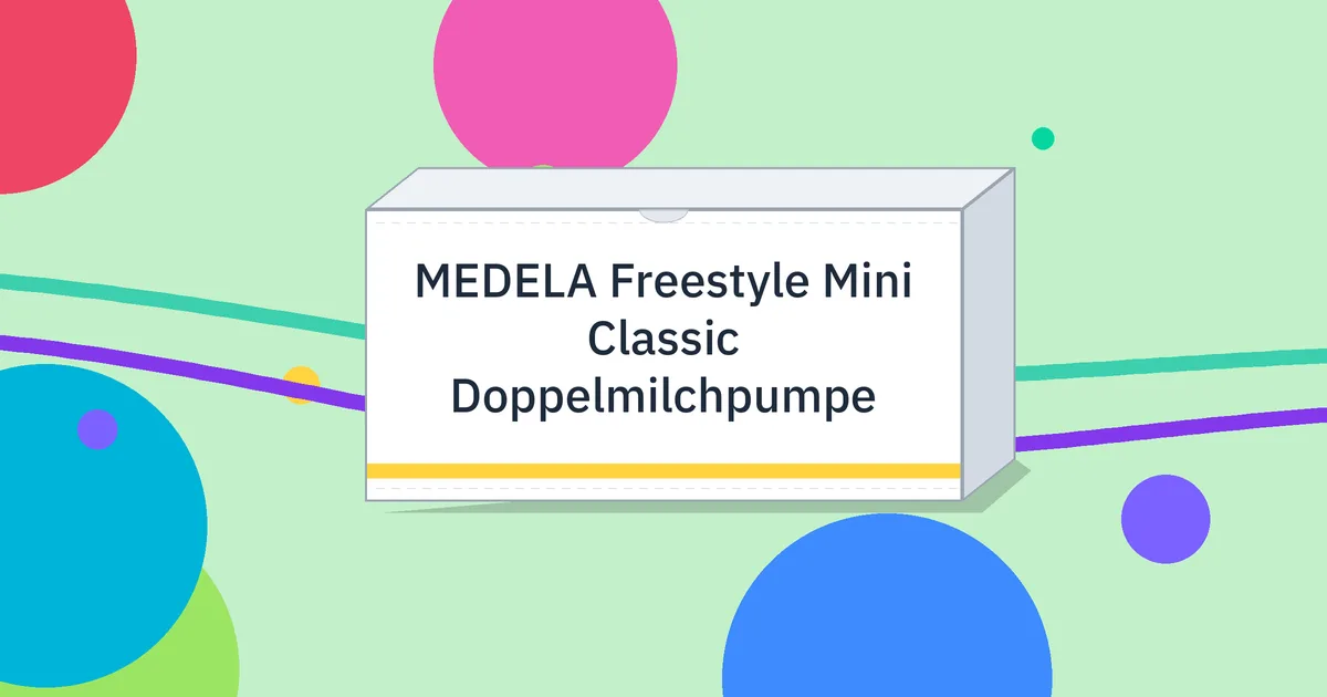 Symbolbild: Packung mit der Aufschrift MEDELA Freestyle Mini Classic Doppelmilchpumpe (PZN 20576156) – Verfügbarkeit und Bezug in Apotheken in Frankfurt am Main