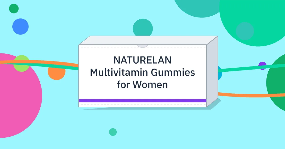 Symbolbild: Packung mit der Aufschrift NATURELAN Multivitamin Gummies for Women (PZN 20026355) – Verfügbarkeit und Bezug in Apotheken in Frankfurt am Main