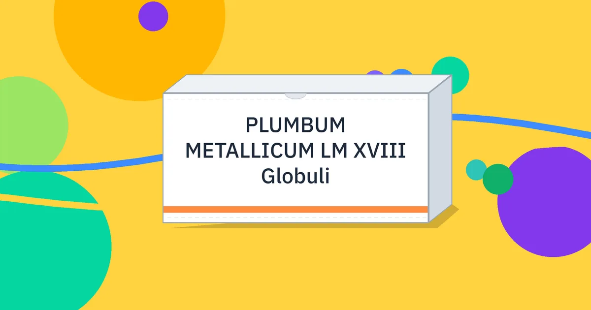 Symbolbild: Packung mit der Aufschrift PLUMBUM METALLICUM LM XVIII Globuli (PZN 02659909) – Verfügbarkeit und Bezug in Apotheken in Frankfurt am Main