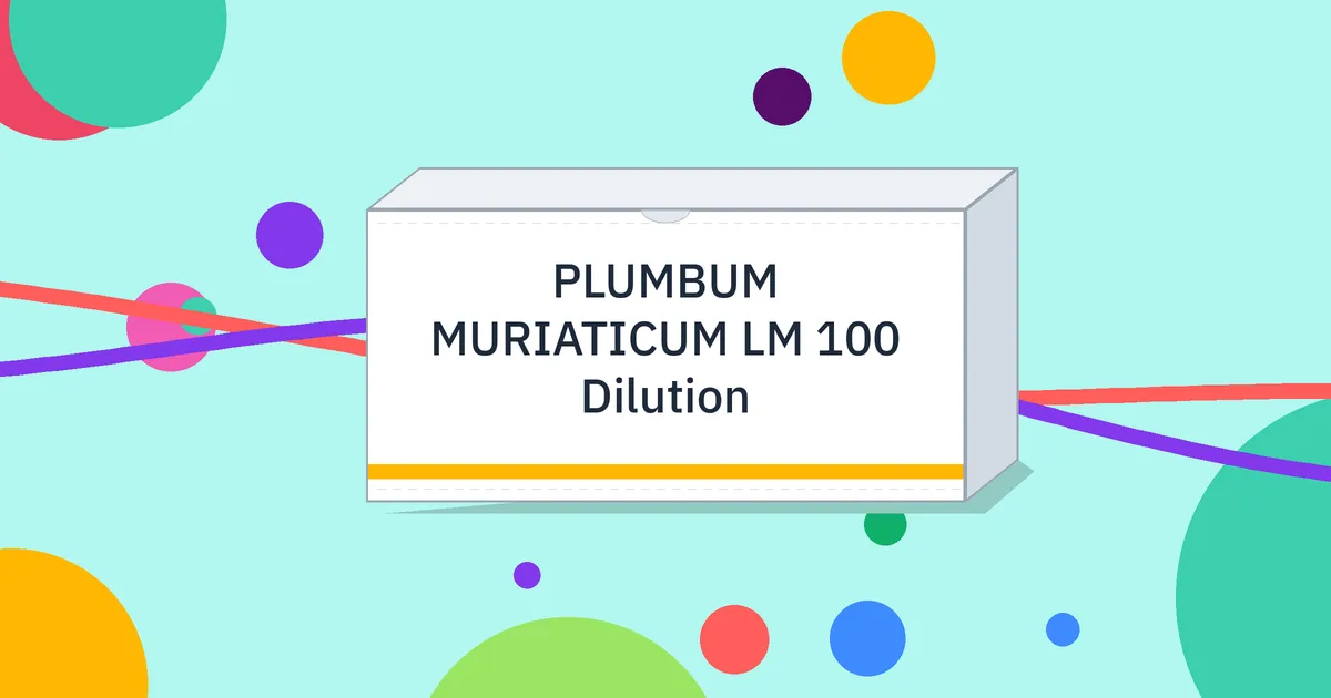 Symbolbild: Packung mit der Aufschrift PLUMBUM MURIATICUM LM 100 Dilution (PZN 13041874) – Verfügbarkeit und Bezug in Apotheken in Frankfurt am Main