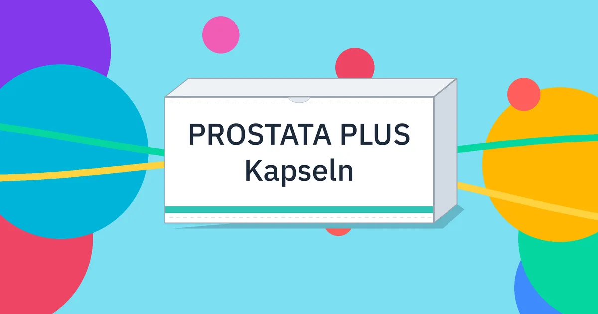 Symbolbild: Packung mit der Aufschrift PROSTATA PLUS Kapseln (PZN 07003059) – Verfügbarkeit und Bezug in Apotheken in Frankfurt am Main