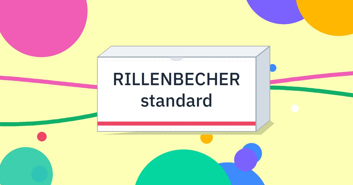 Symbolbild: Packung mit der Aufschrift RILLENBECHER standard (PZN 01654376) – Verfügbarkeit und Bezug in Apotheken in Frankfurt am Main