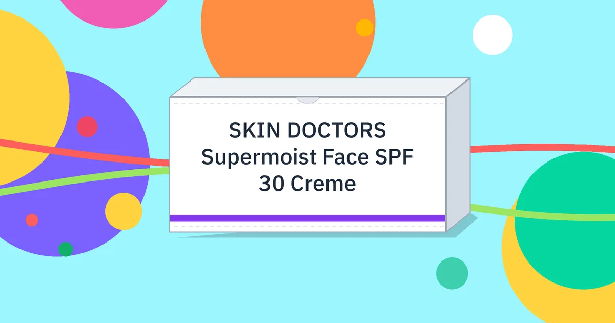 Symbolbild: Packung mit der Aufschrift SKIN DOCTORS Supermoist Face SPF 30 Creme (PZN 09087741) – Verfügbarkeit und Bezug in Apotheken in Frankfurt am Main