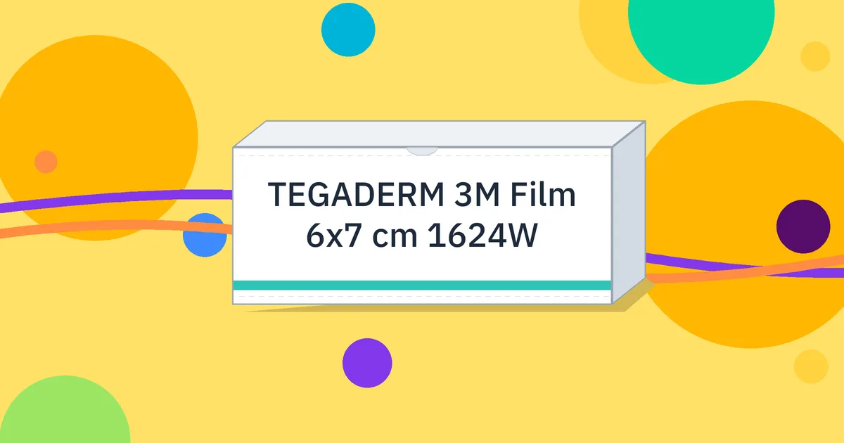 Symbolbild: Packung mit der Aufschrift TEGADERM 3M Film 6x7 cm 1624W (PZN 18449597) – Verfügbarkeit und Bezug in Apotheken in Frankfurt am Main