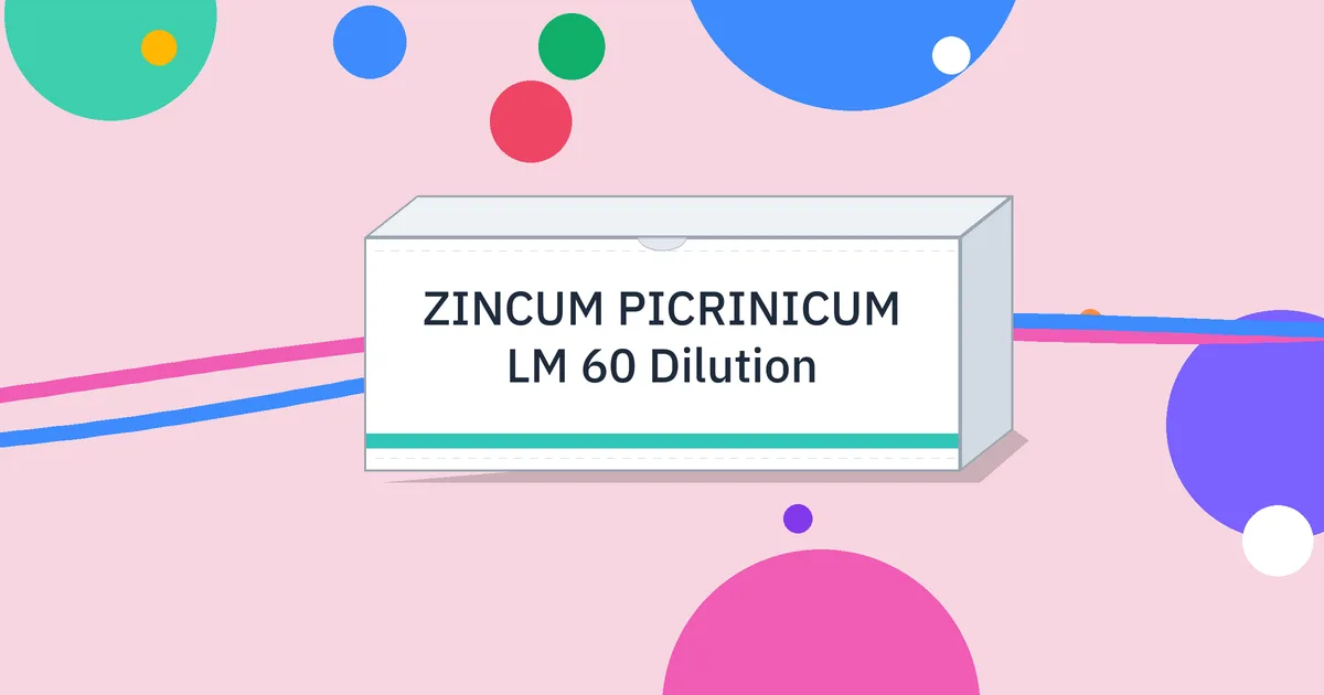 Symbolbild: Packung mit der Aufschrift ZINCUM PICRINICUM LM 60 Dilution (PZN 13298797) – Verfügbarkeit und Bezug in Apotheken in Frankfurt am Main